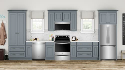 Whirlpool WRF560SMHZ 30 Inch French Door Refrigerator with 20 Cu. Ft ...