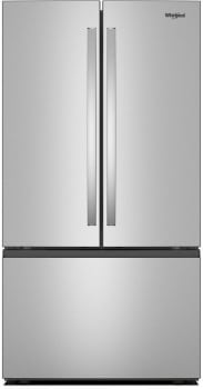 Whirlpool WRFF3136SZ 36 Inch Freestanding French Door Refrigerator with ...