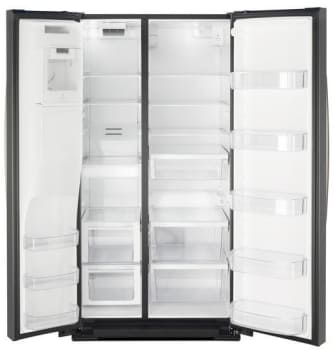 Whirlpool WRS588FIHZ 36 Inch Freestanding Side by Side Refrigerator ...