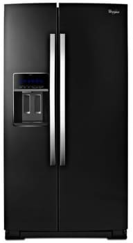 Whirlpool WRS970CIDE 20 cu. ft. Counter Depth Side by Side Refrigerator ...