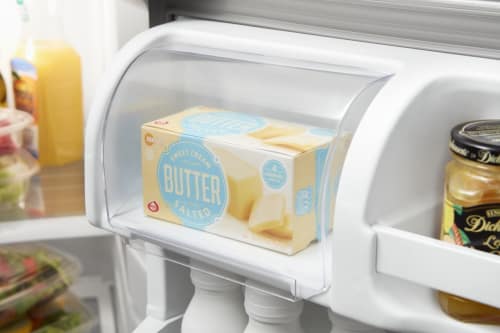 Whirlpool WRT134TFDM 28 Inch Top-Freezer Refrigerator with 14.3 Cu. Ft ...