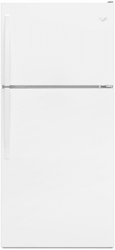 Whirlpool WRT148FZDW 30 Inch Top Freezer Refrigerator with 18.25 cu. ft ...