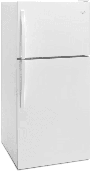 Whirlpool WRT318FZDW 30 Inch Top Freezer Refrigerator with 18 cu. ft ...