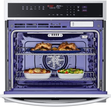 LG WSEP4727F 30 Inch Single Electric Smart Wall Oven with 4.7 cu. ft ...