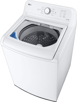 LG WT6105CW 27 Inch Top Load Washer with 4.1 cu. ft. Capacity, 4-Way ...