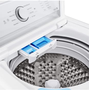 LG WT6105CW 27 Inch Top Load Washer with 4.1 cu ft Capacity, 4 Way ...