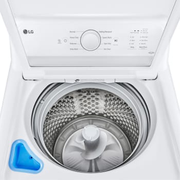 LG WT6105CW 27 Inch Top Load Washer with 4.1 cu ft Capacity, 4 Way ...