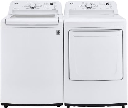 LG WT7005CW 27 Inch Top Load Washer with 4.3 Cu. Ft. Capacity, 4-Way ...