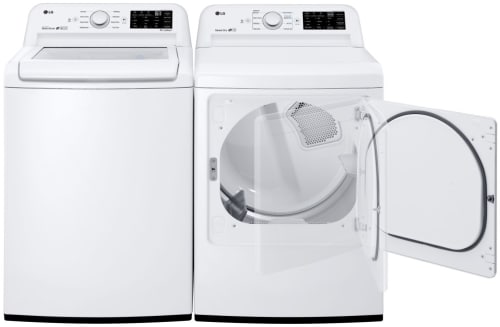 LG WT7100CW 27 Inch Top Load Washer with 4.5 cu. ft. Capacity, Dial-A ...
