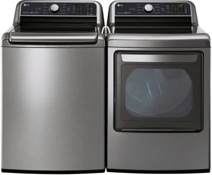 LG WT7300CV 27 Inch Top Load Smart Washer with 5.0 Cu. Ft. Capacity ...