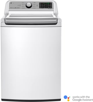 LG WT7300CW 27 Inch Top Load Smart Washer with 5.0 Cu. Ft. Capacity ...