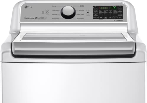 LG WT7300CW 27 Inch Top Load Smart Washer with 5.0 Cu. Ft. Capacity ...