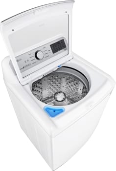 LG WT7305CW 27 Inch Top Load Smart Washer with 4.8 Cu. Ft. Capacity, 4 ...