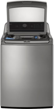 LG WT7405CV 27 Inch Top Load Smart Washer with 5.3 cu. ft. Capacity, 4 ...