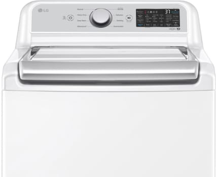 LG WT7405CW 27 Inch Top Load Smart Washer with 5.3 cu. ft. Capacity, 4 ...