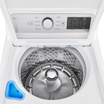 LG WT7405CW 27 Inch Top Load Smart Washer with 5.3 cu. ft. Capacity, 4 ...