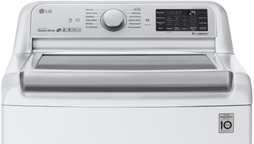 LG WT7800CW 27 Inch Top Load Smart Washer with 5.5 cu. ft. Capacity ...