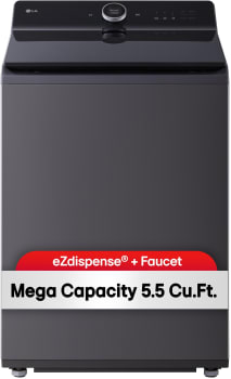 LG WT8600CB 27 Inch Top Load Washer with 5.5 cu ft Mega Capacity ...