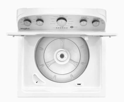 Whirlpool WTW5005KW 27 Inch Top Load Washer with 4.2 cu. ft., 12 Wash ...