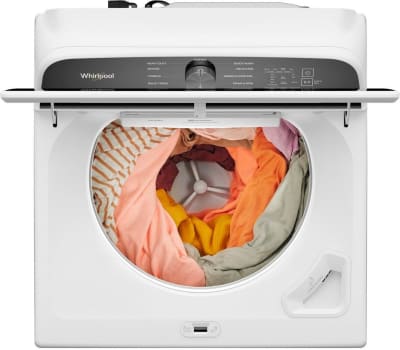 Whirlpool WTW6157PW 27 Inch High Efficiency Top Load Washer with 5.3 Cu ...