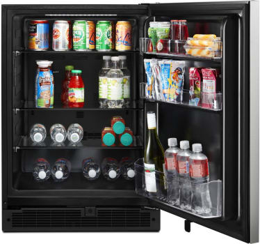 Whirlpool WUR50X24HZ 24 Inch Freestanding Compact Refrigerator with ...