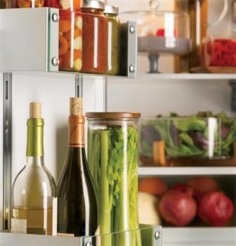 Monogram ZIP360NH 36 Inch Built-In French Door Refrigerator with Ice ...