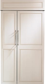 Monogram ZIS420NNII 42 Inch Counter Depth Built-In Side by Side Smart ...