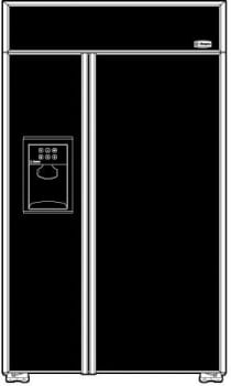Monogram ZISB480DNII 48 Inch Built-In Side-by-Side Smart Refrigerator ...