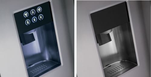 Monogram ZISB360DK 36 Inch Built-in Side-by-Side Refrigerator with ...