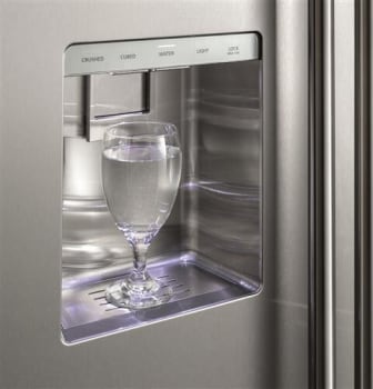 Monogram ZISS420DNSS 42 Inch Counter Depth Built-In Side by Side Smart ...