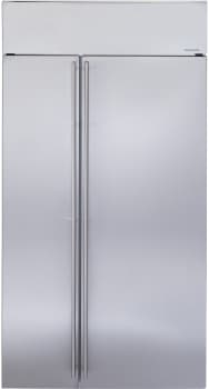 Monogram ZISS420NKSS 42 Inch Built-In Side-by-Side Refrigerator with ...
