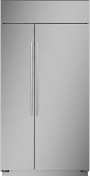 Monogram ZISS420NNSS 42 Inch Counter Depth Built-In Side by Side Smart ...