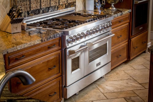 ZLINE RA48 48 Inch Freestanding Professional Dual Fuel Range with 6 ...