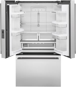 Monogram ZWE23ESNSS 36 Inch Freestanding Counter-Depth French Door ...