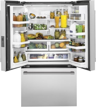 Monogram ZWE23NSTSS 36 Inch Freestanding Counter-Depth French Door ...