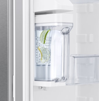 Samsung RF28T5021SR 36 Inch 3-Door French Door Refrigerator with 28.2 ...