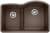Blanco 441609 32 Inch Undermount Double Bowl Granite Sink with 9 1/2 ...