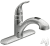 Moen 67315C Single Lever Pull-Out Faucet with 9-5/8 Inch Reach, 10-5/8 ...