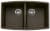 Blanco 440068 33 Inch Undermount Double Bowl Granite Sink with 10 Inch ...
