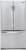 LG LFC28768ST 36 Inch French Door Refrigerator with 27.6 cu. ft ...