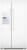 Frigidaire FFHS2322MW 33 Inch Side-by-Side Refrigerator with 22.1 cu ...