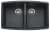 Blanco 440068 33 Inch Undermount Double Bowl Granite Sink with 10 Inch ...