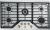 Cafe CGP95363MS2 36 Inch Gas Cooktop with 5 Sealed Burners, Dishwasher ...