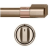 Cafe CXPR6HKPMSS Handle and Knob Set for 36 Inch Pro Range: Brushed ...