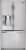LG LFXC24726S 36 Inch Counter Depth French Door Refrigerator with 24.0 ...
