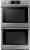 Samsung NV51K7770DS 30 Inch Electric Double Wall Oven with 10.2 cu. ft. Capacity, Steam Cook ...