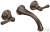 Moen T6107BN Double Lever Wall Mount Lavatory Faucet Trim with 4-1/2 ...