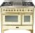 Ilve UMD1006DMPA 40 Inch Freestanding Dual-Fuel Range with 6 Sealed ...