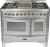 Ilve UMD1006DMPIX 40 Inch Freestanding Dual-Fuel Range with 6 Sealed ...