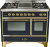 Ilve UMD1006DMPN 40 Inch Freestanding Dual-Fuel Range with 6 Sealed ...